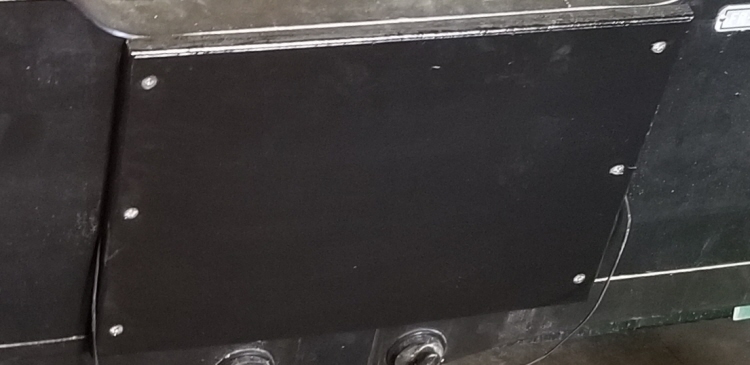 Zodiac Mark 2 Transom Backing Wear Plate