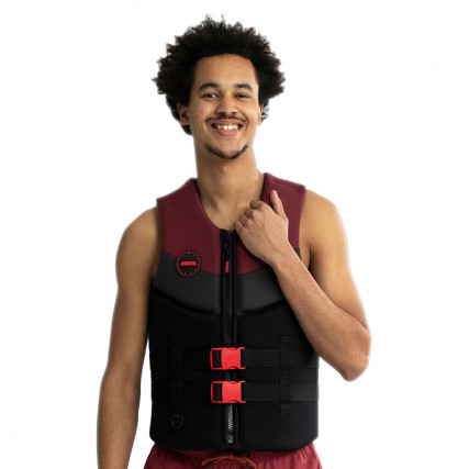 Jobe Men's Neoprene Vest - Burgandy Red