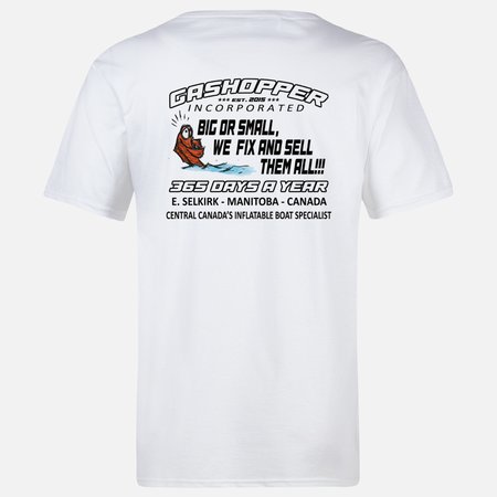 GasHopper 365 Days T-Shirt - White