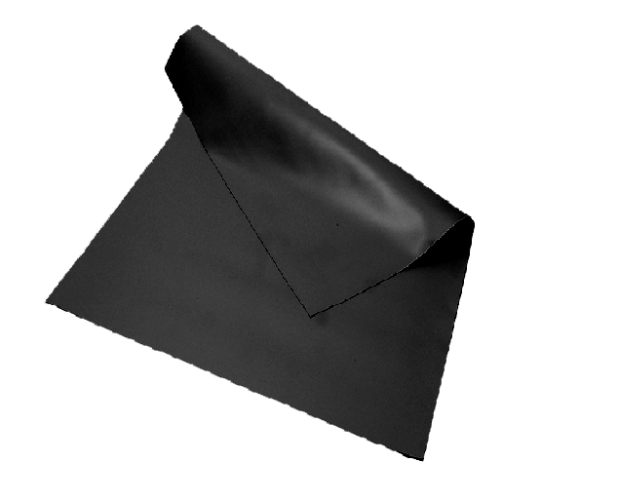 8M0156339 - Quicksilver PVC Materal Fabric 27.5 inches x 42 inches Black