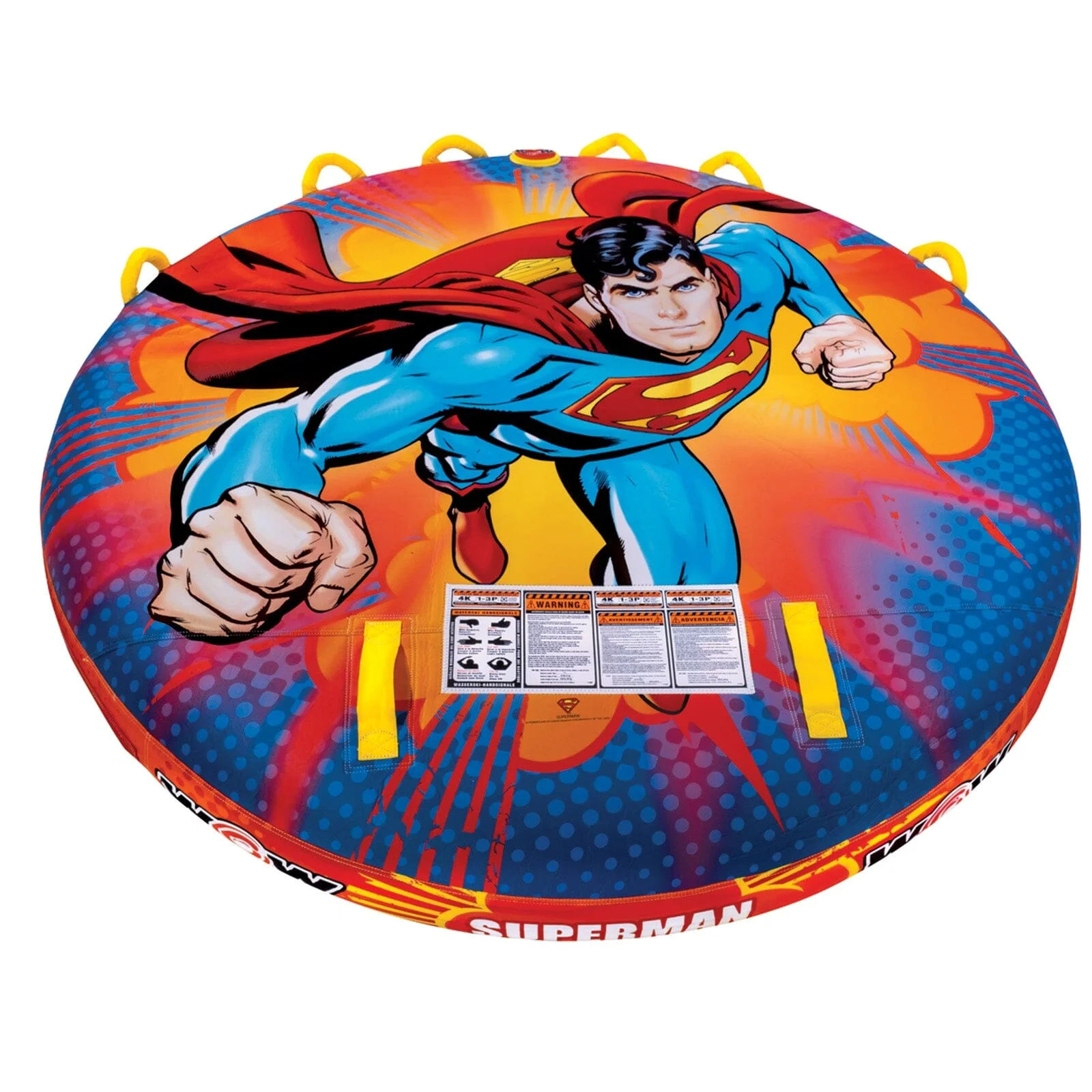WOW Watersports DC Comics Superman 3P Round Soft Top