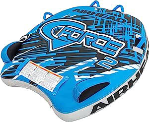 AIRHEAD AHGF2 G-Force 2 , 1-2 Rider Towable Tube